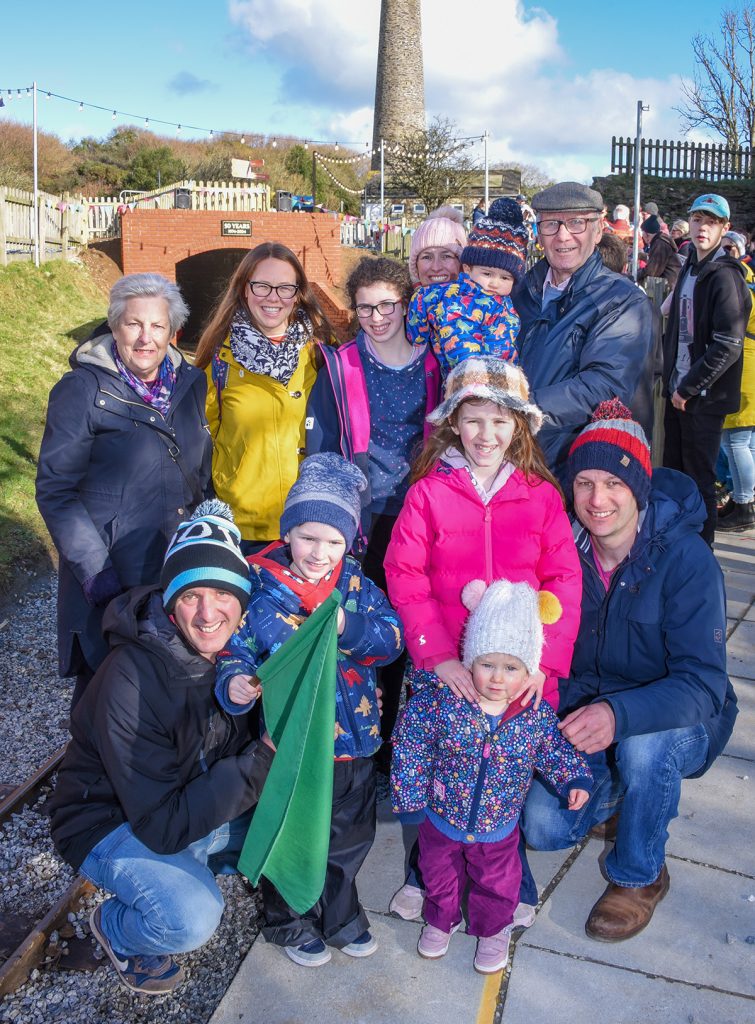 Lappa unveils name of new Locomotive - City of Truro - Lappa Valley
